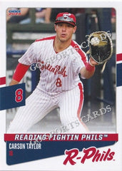 2024 Reading Fightin Phils Carson Taylor – Go Sports Cards