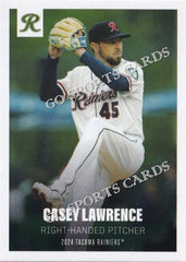 2024 Tacoma Rainiers Casey Lawrence – Go Sports Cards
