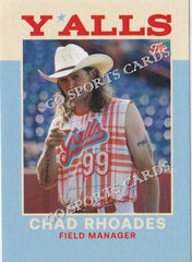 2023 Florence Y'alls Yalls Chad Rhoades – Go Sports Cards