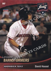 2009 Lancaster Barnstormers Update David Housel – Go Sports Cards