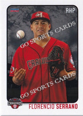 2024 Hickory Crawdads 1st Florencio Serrano – Go Sports Cards