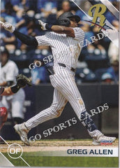 2024 Scranton Wilkes Barre RailRiders Greg Allen – Go Sports Cards