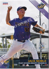 2024 Fort Myers Mighty Mussels Jack Noble – Go Sports Cards
