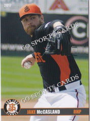 2017 San Jose Giants Jake McCasland – Go Sports Cards