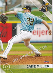 2024 Lake County Captains Jake Miller – Go Sports Cards