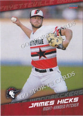2024 Fayetteville Woodpeckers James Hicks – Go Sports Cards
