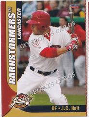 2011 Lancaster Barnstormers Perforated JC Holt – Go Sports Cards