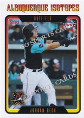 2024 Albuquerque Isotopes Jordan Beck – Go Sports Cards