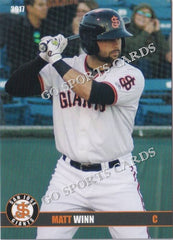 2017 San Jose Giants Matt Winn – Go Sports Cards