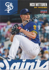 2024 St Paul Saints Nick Wittgren – Go Sports Cards