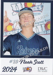 2024 Iowa Western Reivers JUCO Noah Scott – Go Sports Cards