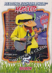 2023 Reading Fightin Phils Mascots Quack – Go Sports Cards