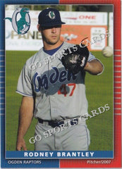 2007 Ogden Raptors Rodney Brantley – Go Sports Cards