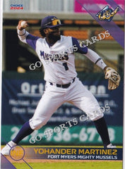 2024 Fort Myers Mighty Mussels Yohander Martinez – Go Sports Cards