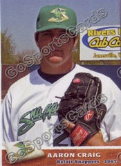 2007 Beloit Snappers Aaron Craig – Go Sports Cards