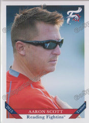 2015 Reading Fightins Aaron Scott – Go Sports Cards