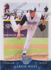 2014 Corpus Christi Hooks Aaron West – Go Sports Cards