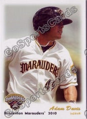2010 Bradenton Marauders Adam Davis – Go Sports Cards