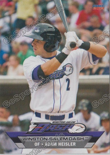 2013 Winston Salem Dash Adam Heisler – Go Sports Cards