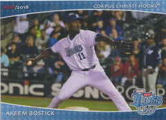 2018 Corpus Christi Hooks Akeem Bostick – Go Sports Cards