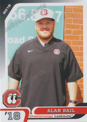 2018 Chattanooga Lookouts Alan Rail – Go Sports Cards