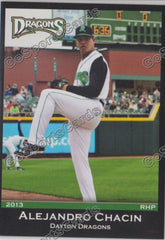 2013 Dayton Dragons Alejandro Chacin – Go Sports Cards