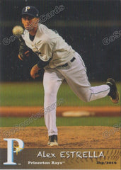 2016 Princeton Rays Alex Estrella – Go Sports Cards
