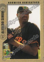 2005 Norwich Navigators Alfredo Simon – Go Sports Cards