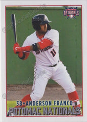 2019 Potomac Nationals Anderson Franco – Go Sports Cards