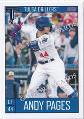 2023 Tulsa Drillers Andy Pages – Go Sports Cards