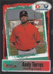 2011 El Paso Diablos DAV Andy Torres – Go Sports Cards
