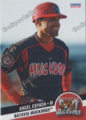 2015 Batavia Muckdogs Angel Espada – Go Sports Cards