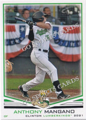 2021 Clinton LumberKings Anthony Mangano – Go Sports Cards