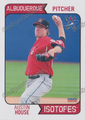 2016 Albuquerque Isotopes Austin House – Go Sports Cards