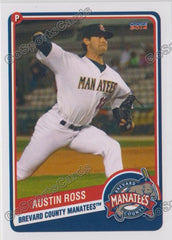 2014 Brevard County Manatees Austin Ross – Go Sports Cards