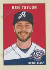 2019 Reno Aces Ben Taylor – Go Sports Cards