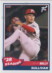 2021 Reading Fightin Phils Update Billy Sullivan – Go Sports Cards