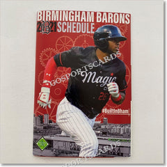 2021 Birmingham Barons Pocket Schedule – Go Sports Cards