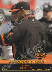 2011 Frederick Keys Blaine Beatty – Go Sports Cards