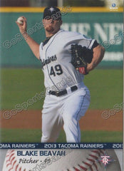 2013 Tacoma Rainiers Blake Beavan – Go Sports Cards