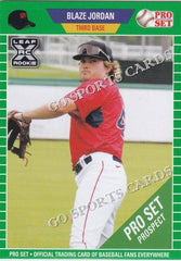 2021 Leaf Pro Set 22 Blaze Jordan XRC Green – Go Sports Cards