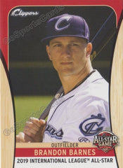 2019 International League All Star Brandon Barnes – Go Sports Cards