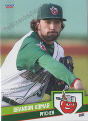 2021 Fort Wayne TinCaps Brandon Komar – Go Sports Cards