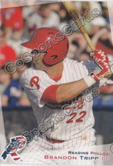 2012 Reading Phillies 2nd Brandon Tripp – Go Sports Cards