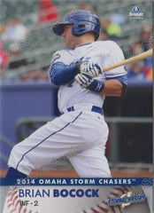 2014 Omaha Storm Chasers Brian Bocock – Go Sports Cards
