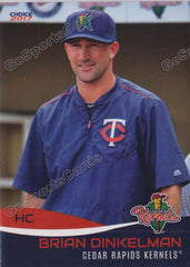 2017 Cedar Rapids Kernels Brian Dinkelman – Go Sports Cards