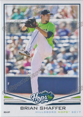 2017 Hillsboro Hops Brian Shaffer – Go Sports Cards