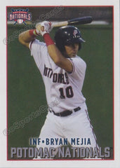 2019 Potomac Nationals Bryan Mejia – Go Sports Cards