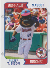 2015 Buffalo Bisons Buster T Bison Mascot – Go Sports Cards