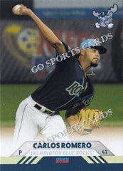 2022 Wilmington Blue Rocks Carlos Romero – Go Sports Cards